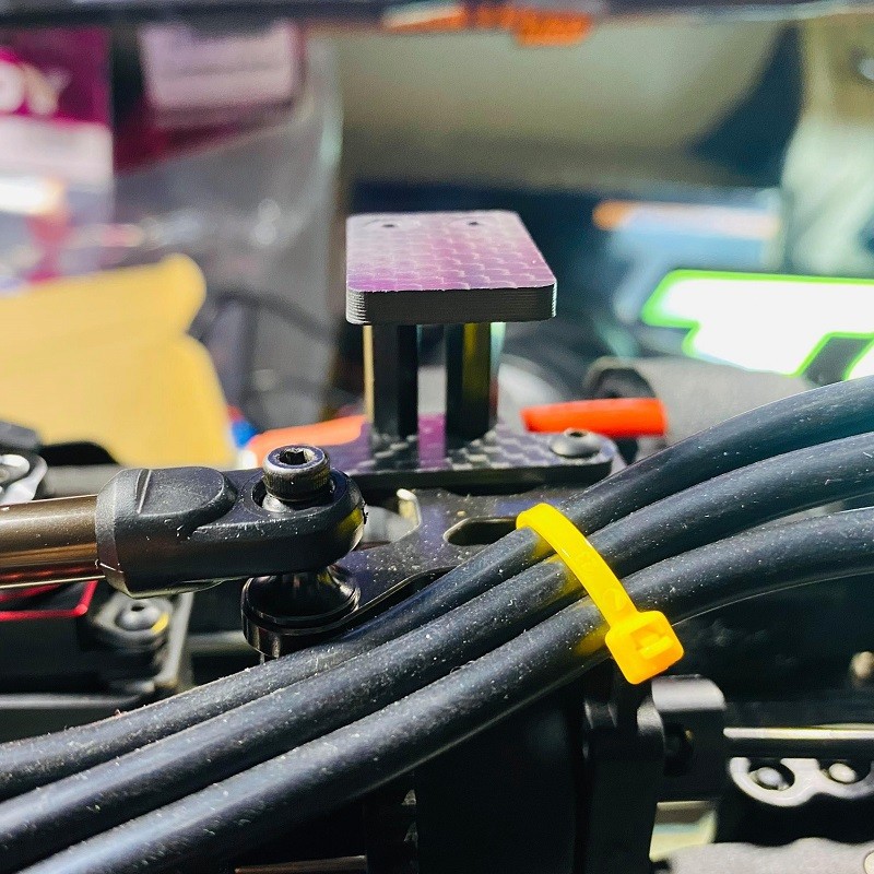 MP9e MP10e Kyosho transponder mount