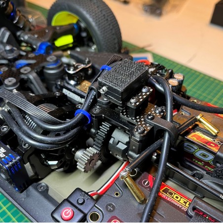 Transponder mount for RC8B3 Team Associated